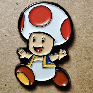 Nintendo | Jewelry | Super Mario Toad Enamel Pins Bundle Official ...